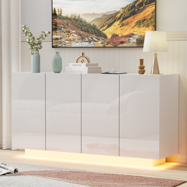 Ebern Designs Lianna 57.9" Wide Sideboard & Reviews | Wayfair